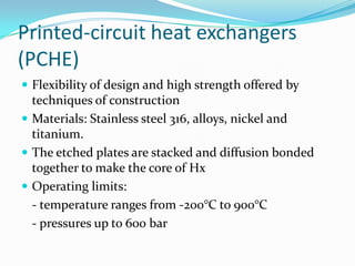Compact heat exchangers | PPT