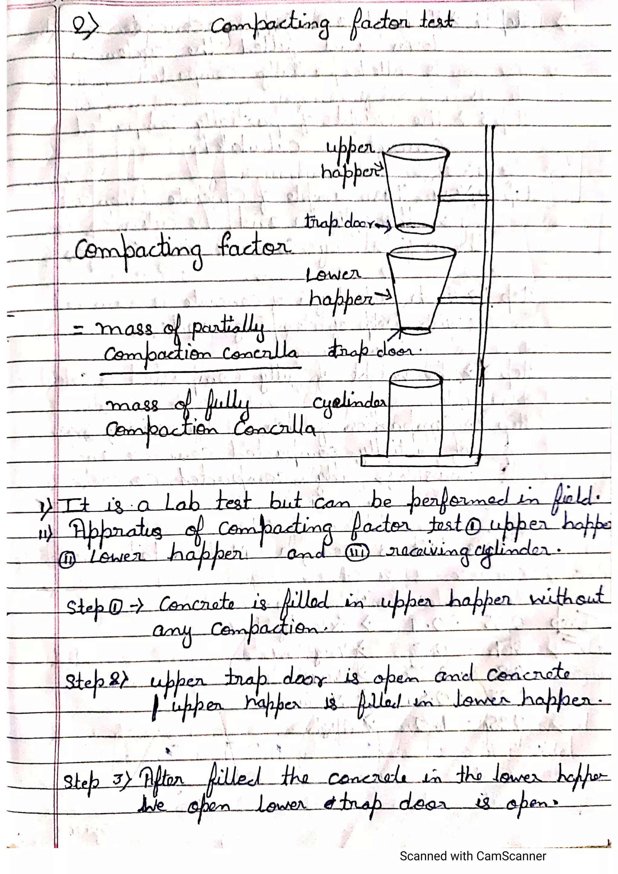 Compacting factor test | PDF | Civil Engineering Industry | Industries
