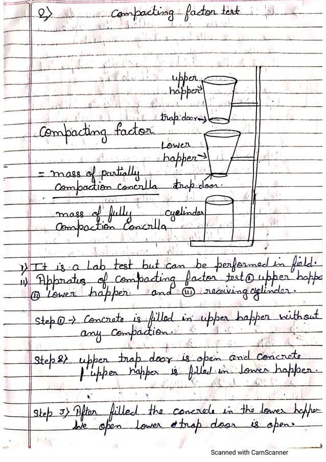 Compacting factor test | PDF | Civil Engineering Industry | Industries