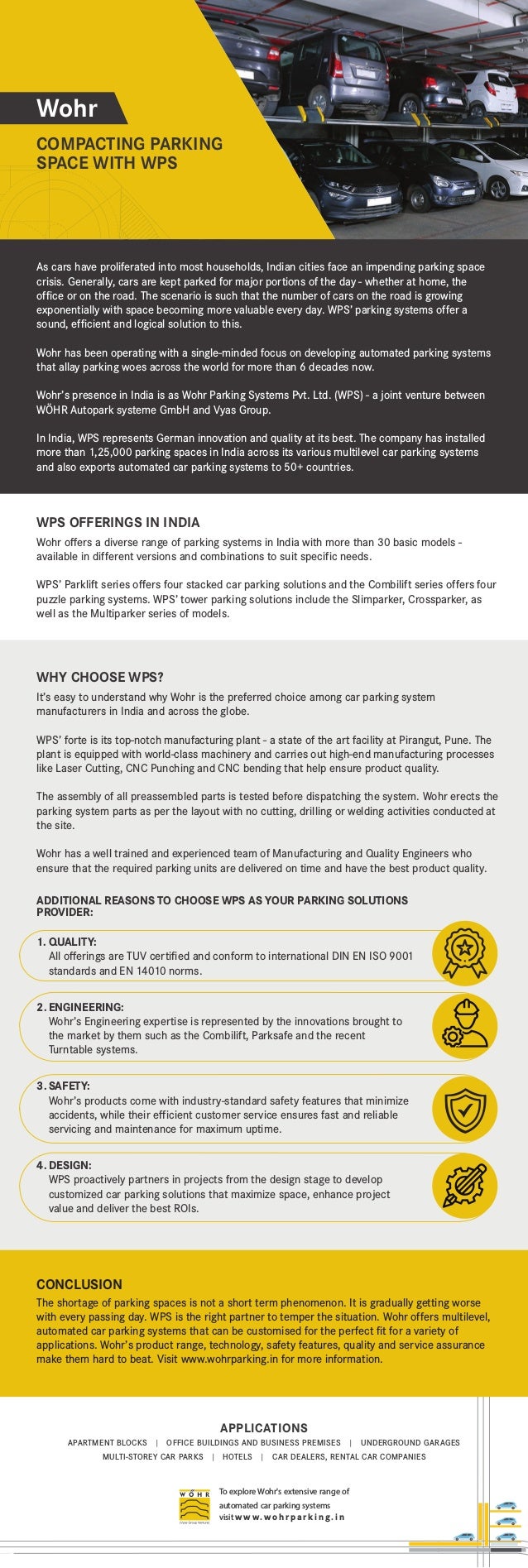 Compacting Parking Space with WPS | PDF
