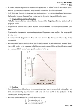 Compaction in Tablet Manufacturing | PDF