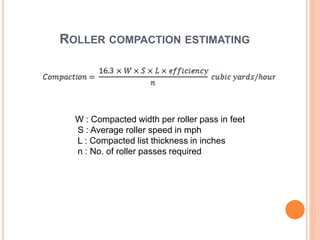 Compaction equipment | PPTX