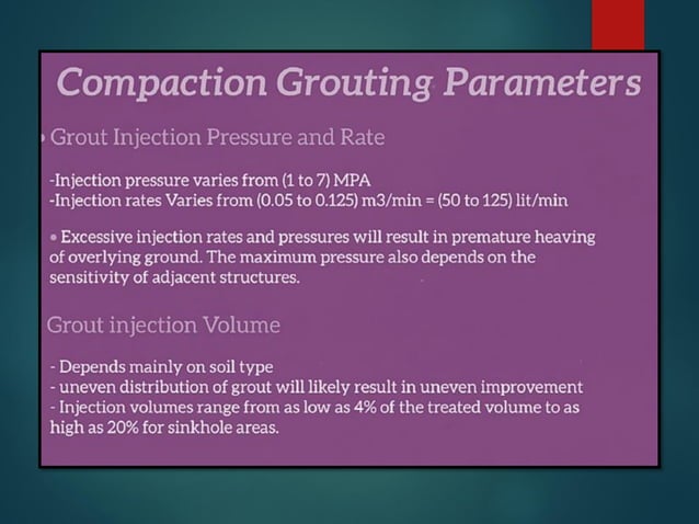 Compaction grouting hassan | PDF | Gardening | Home & Garden