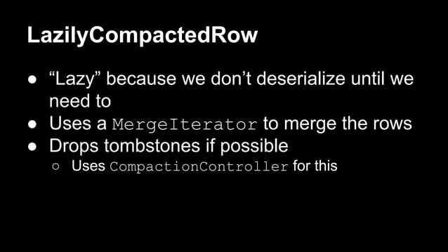 Cassandra 2.1 boot camp, Compaction | PPT