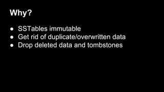 Cassandra 2.1 boot camp, Compaction | PPT