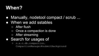 Cassandra 2.1 boot camp, Compaction | PPT