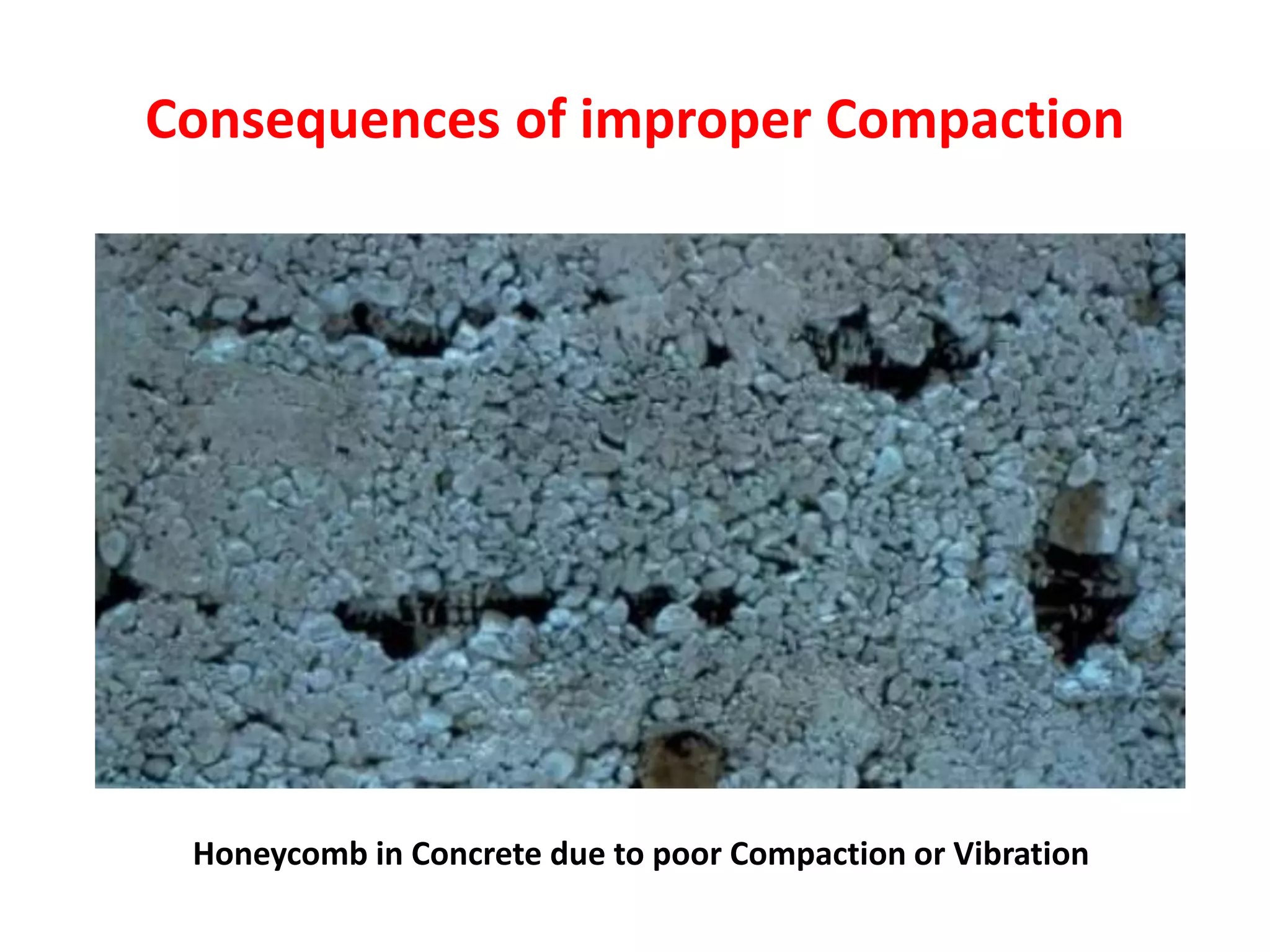 Compaction of concrete | PPTX