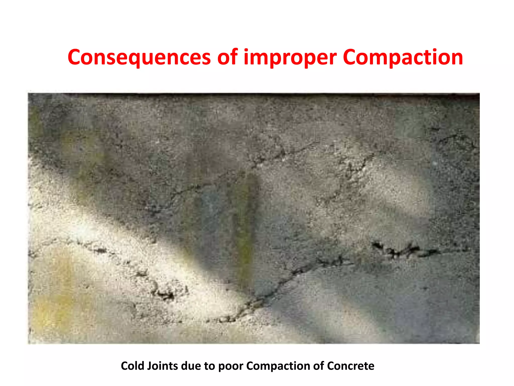 Compaction of concrete | PPTX