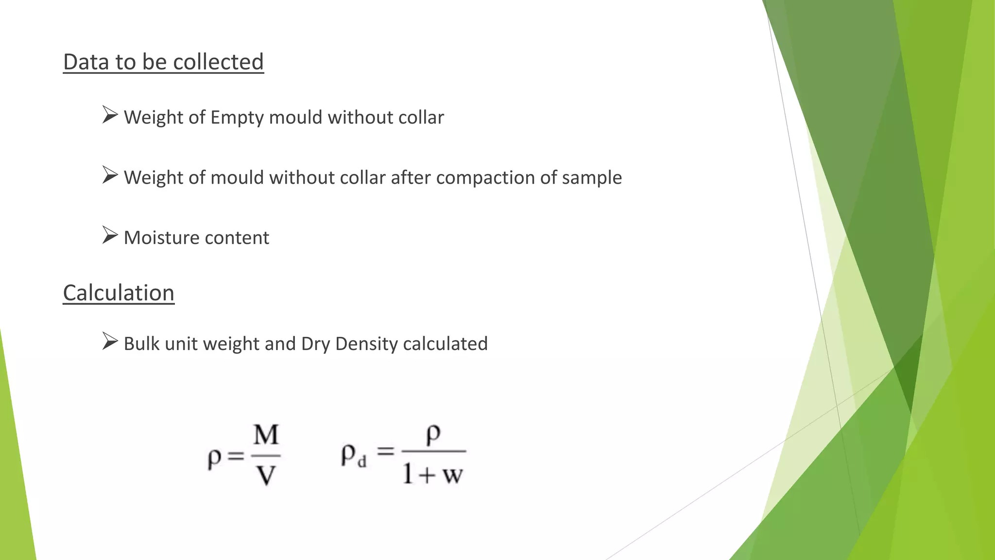 Compaction of soil | PPTX