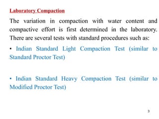 Compaction of soil. Engineering Propertiespptx | PPT