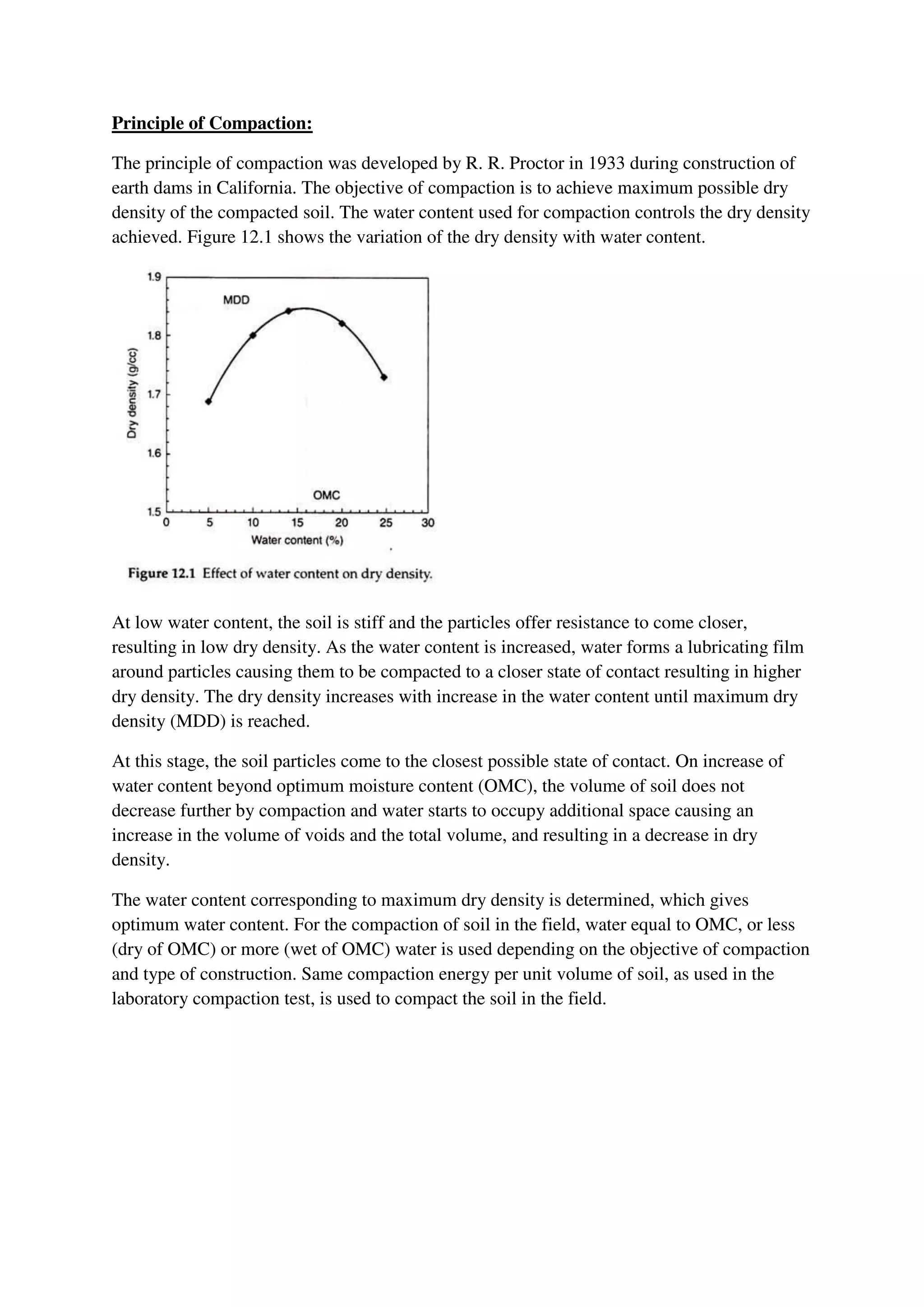 Compaction of soils | PDF