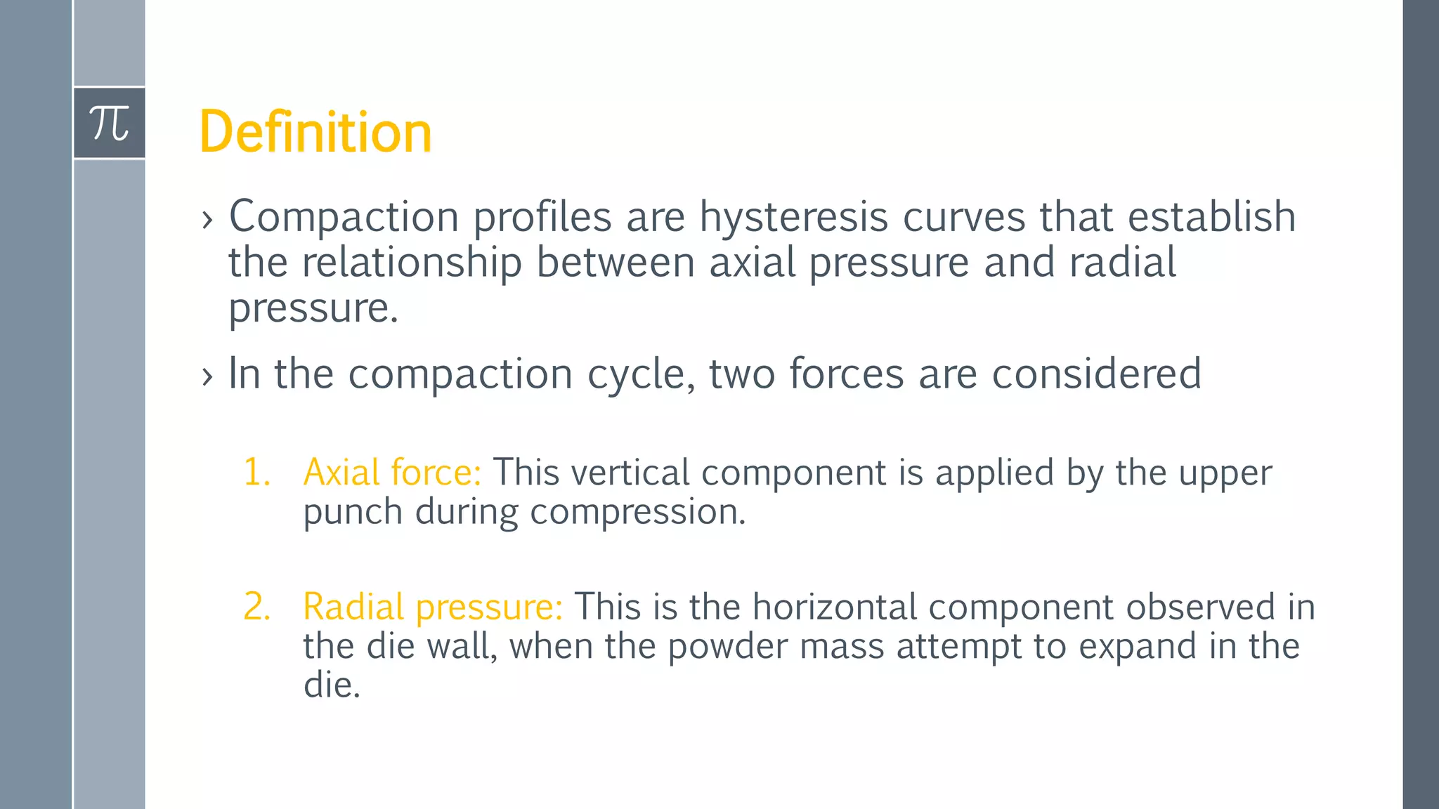 Compaction profiles | PPTX