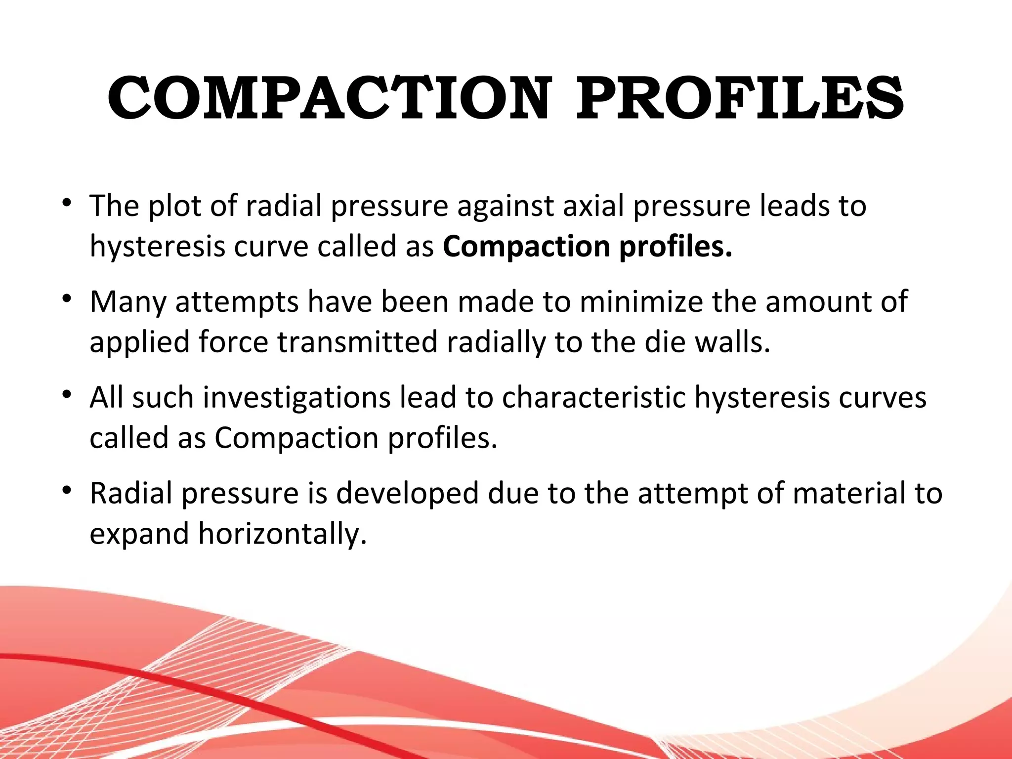 Compaction profile & solubility enhancement techniques Naveen Balaji | PPT