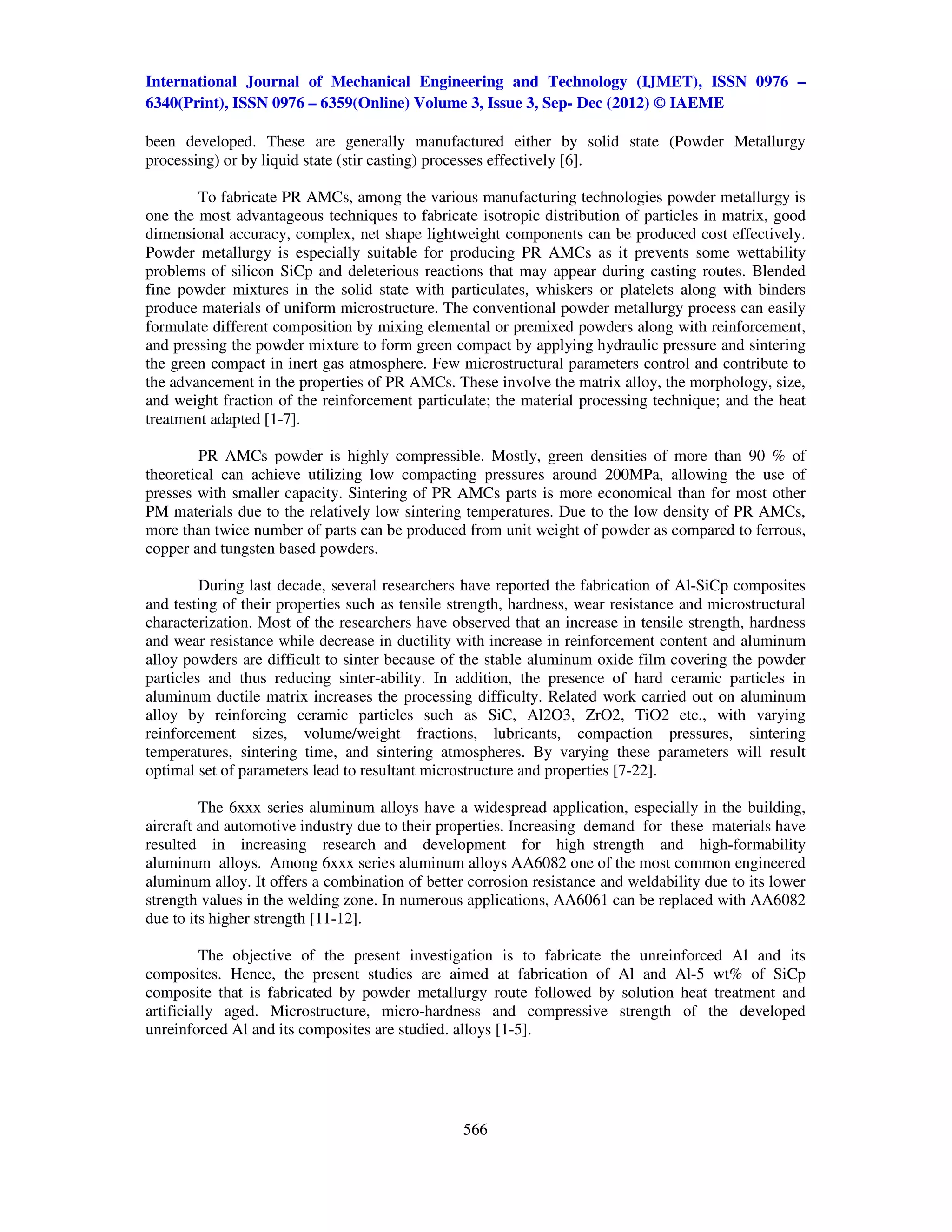Compaction, sintering and mechanical properties | PDF | Chemistry | Science