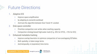 TechTalk: Reduce Your Storage Footprint with a Revolutionary New Compaction Strategy | PDF ...