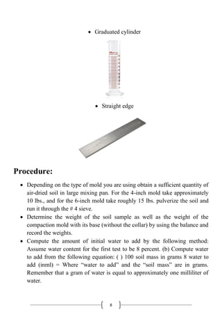 compaction test | PDF