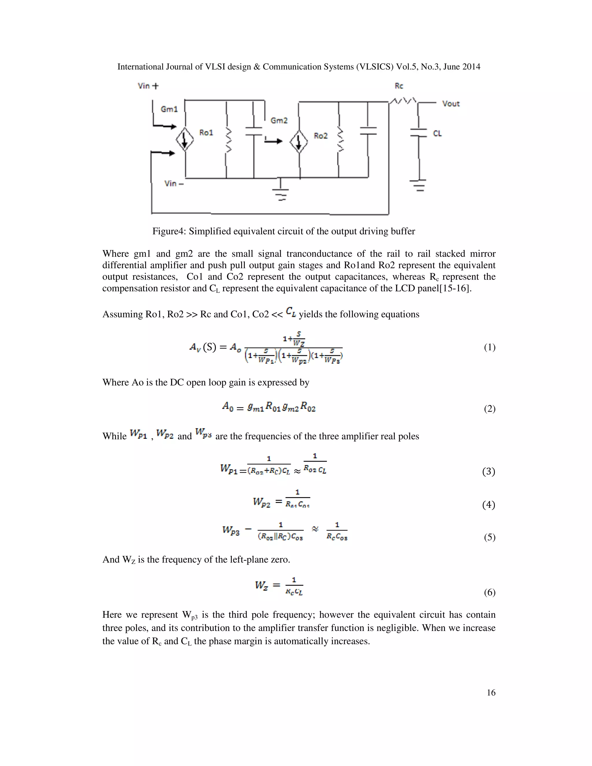Compact Low Power High Slew Rate Cmos Buffer Amplifier With Power Gating Technique Pdf