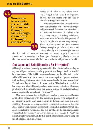 acne and skin disorders | PDF