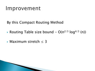 Compactrouting | PPTX
