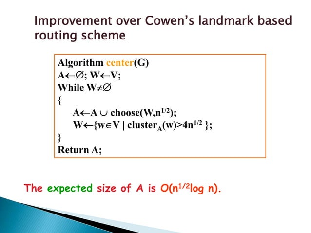 Compactrouting | PPTX