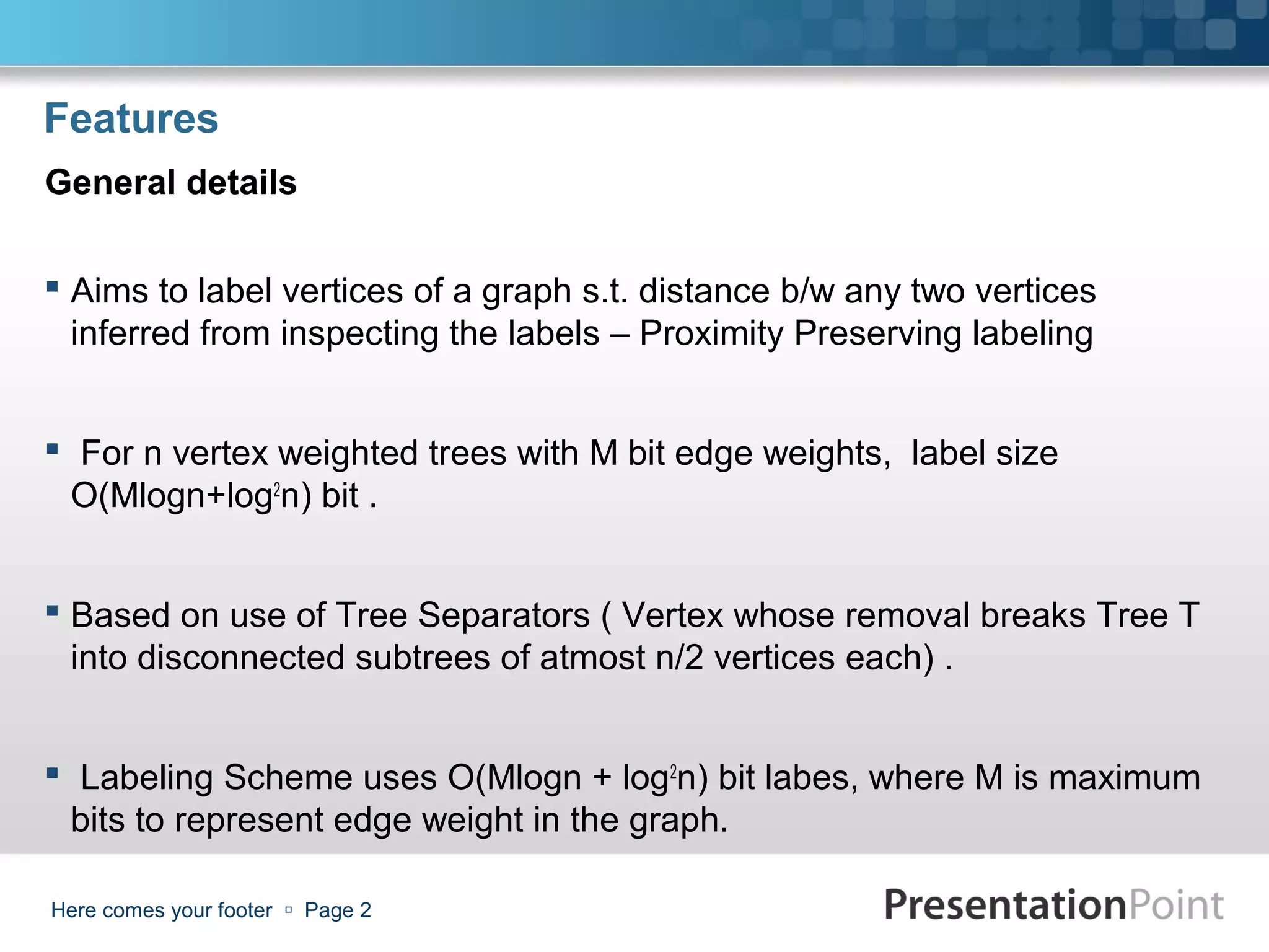 Compact routing peleg paper | PPT
