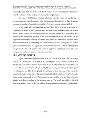 Compact self complementary antenna for xband applications | PDF