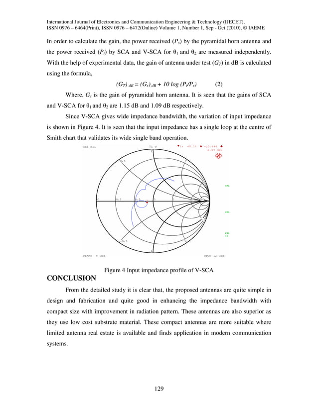 Compact self complementary antenna for xband applications | PDF