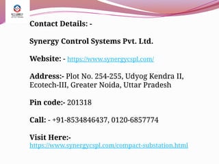 Compact Substation Manufacturers in India.pptx