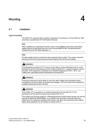Compact switch module csm 1277 s7 1200 | PDF | First Aid | Injuries