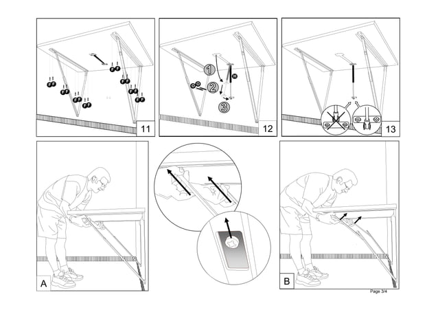 Folding Table - Assembly Instructions Rev. 03 | PDF