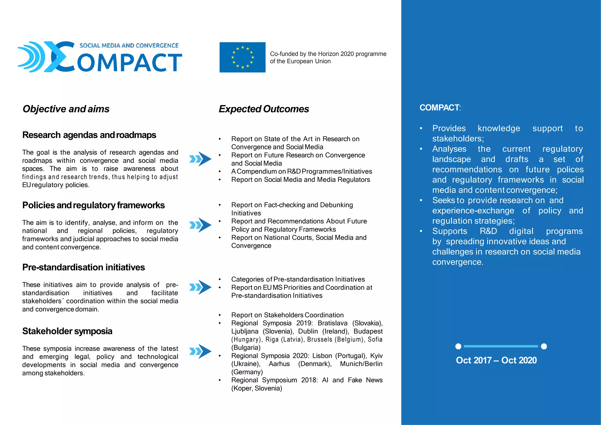 Project COMPACT From research to policy through raising awareness of ...
