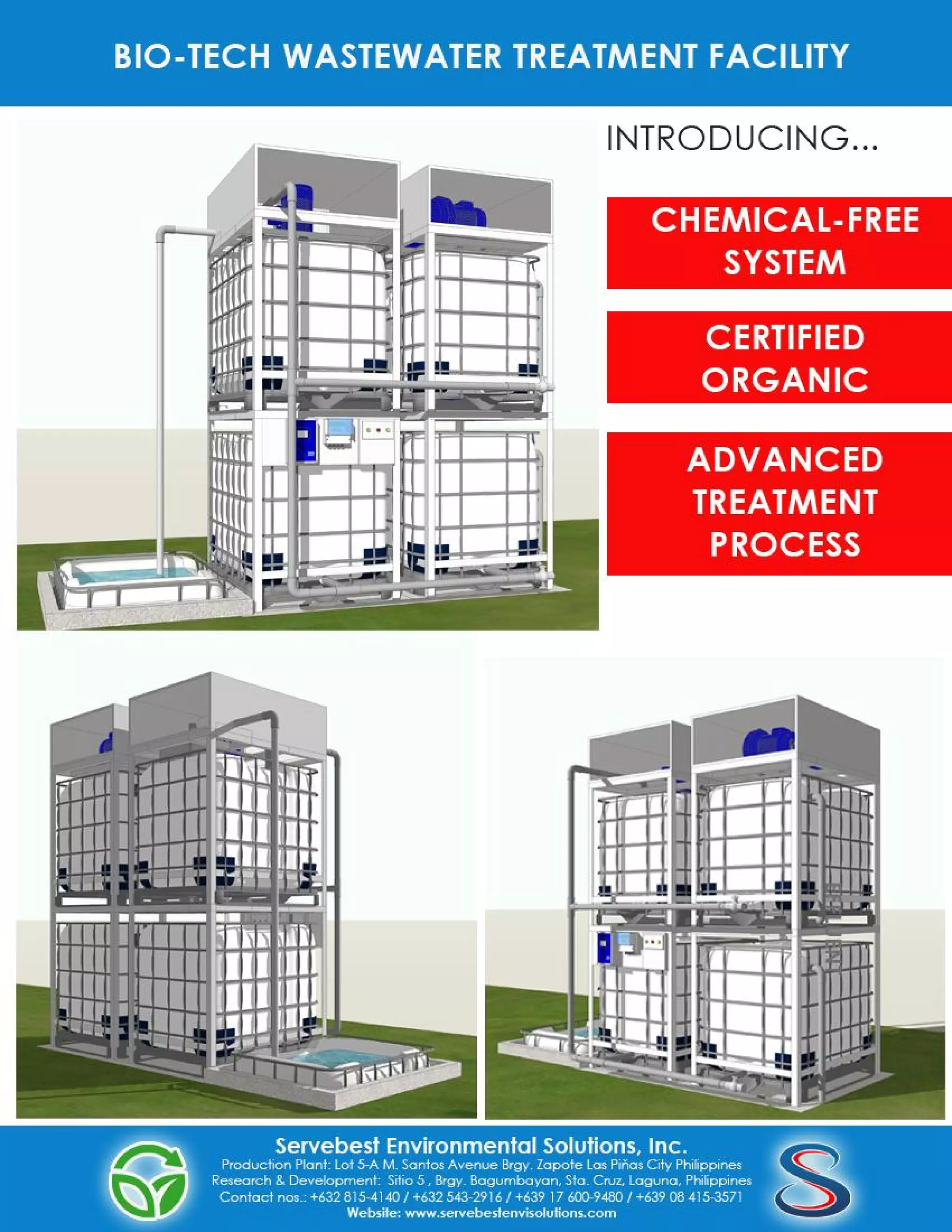 Compact Wastewater Treatment Facility | PDF