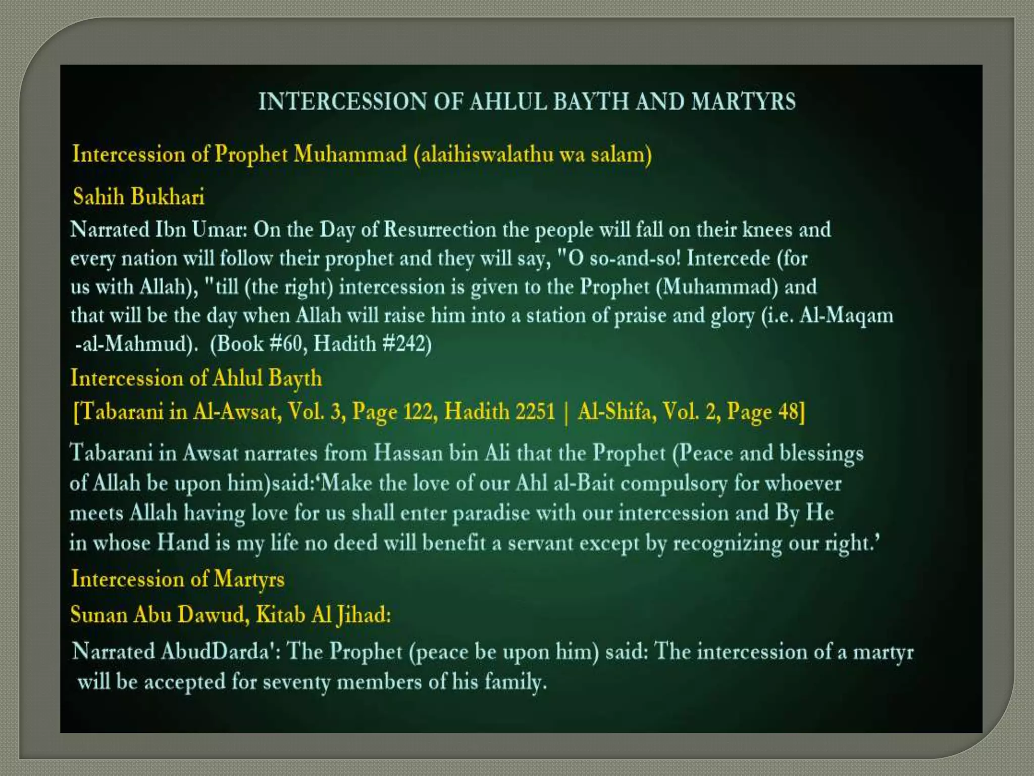 Compailation of hadith | PPT