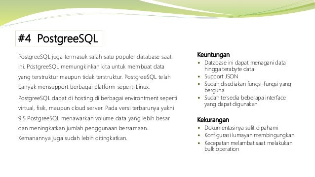 Comparing Top 5 Popular Dbms Oracle Mysql Ms Sql Server Postgree