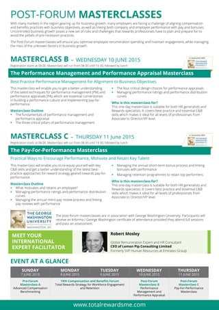 Compensation and benefits forum 2015 Brochure | PDF