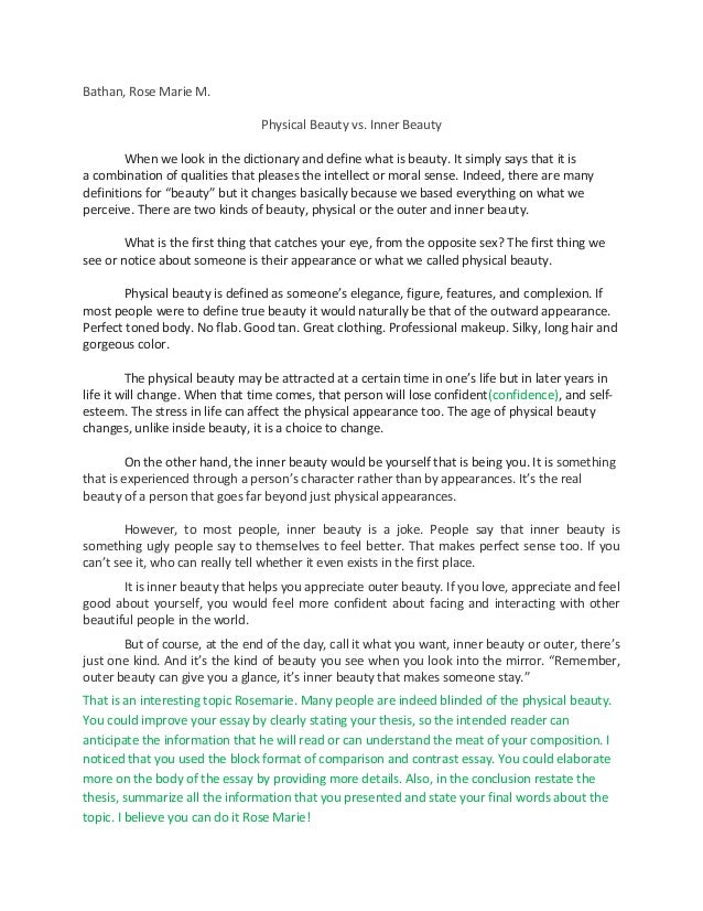 Inner Beauty Definition Essay Definition Of Inner Beauty Free Essay Inner Beauty Definition Essay Definition Of Inner Beauty Free Essay