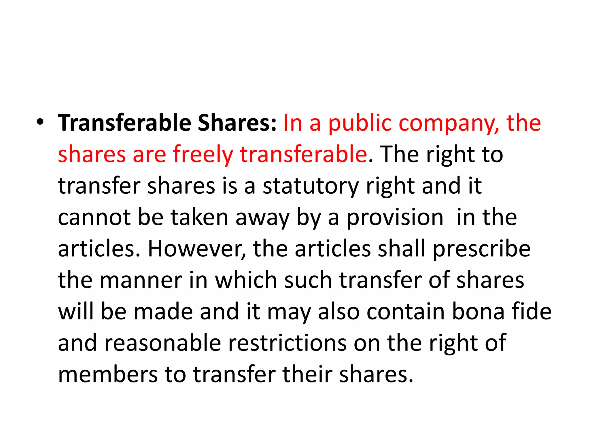 Companies Act, 1956 | PPTX