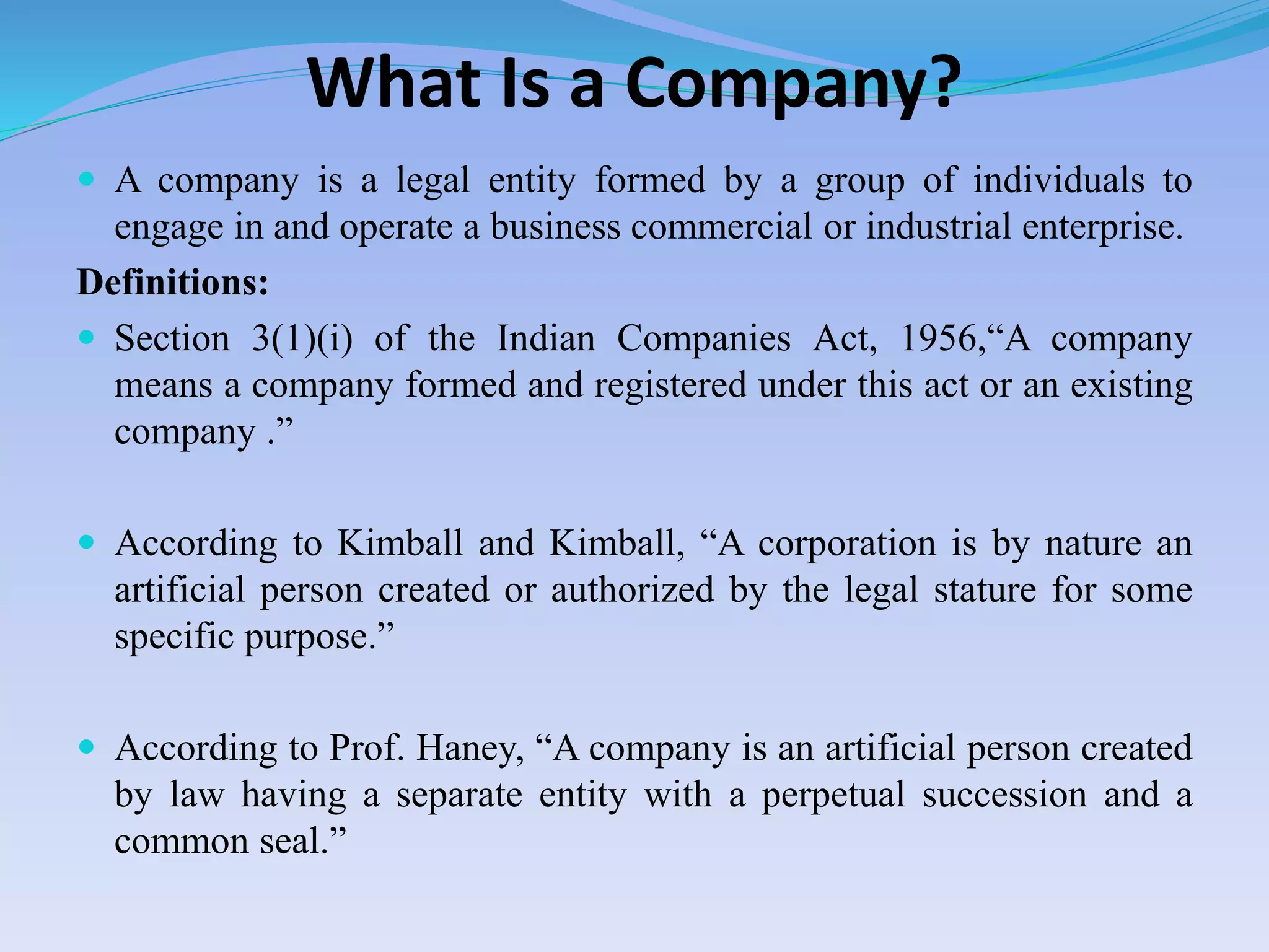 Companies Act, 2013 | PPTX