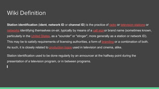 Companies and idents | PPT