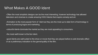 Companies and idents | PPT