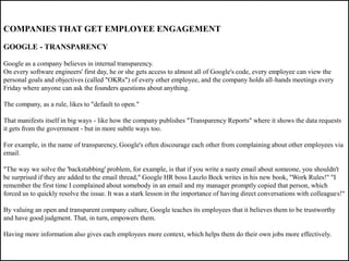 Employee Engagement | PPTX