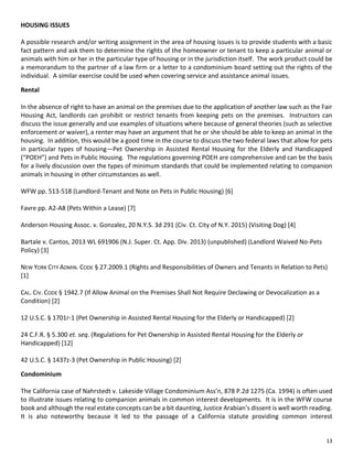 Companion Animal Law Course Guide from the Animal Legal Defense Fund | PDF