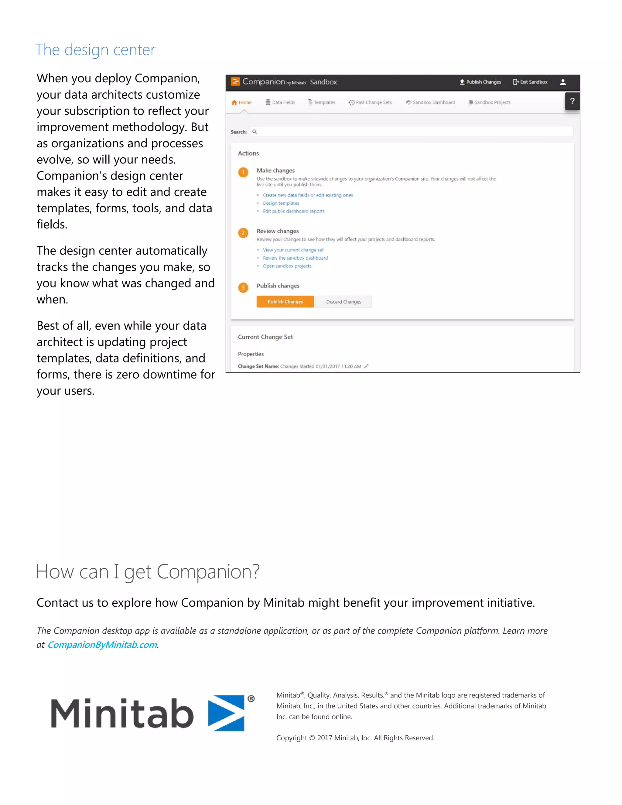 Companion by Minitab - Desktop App | PDF