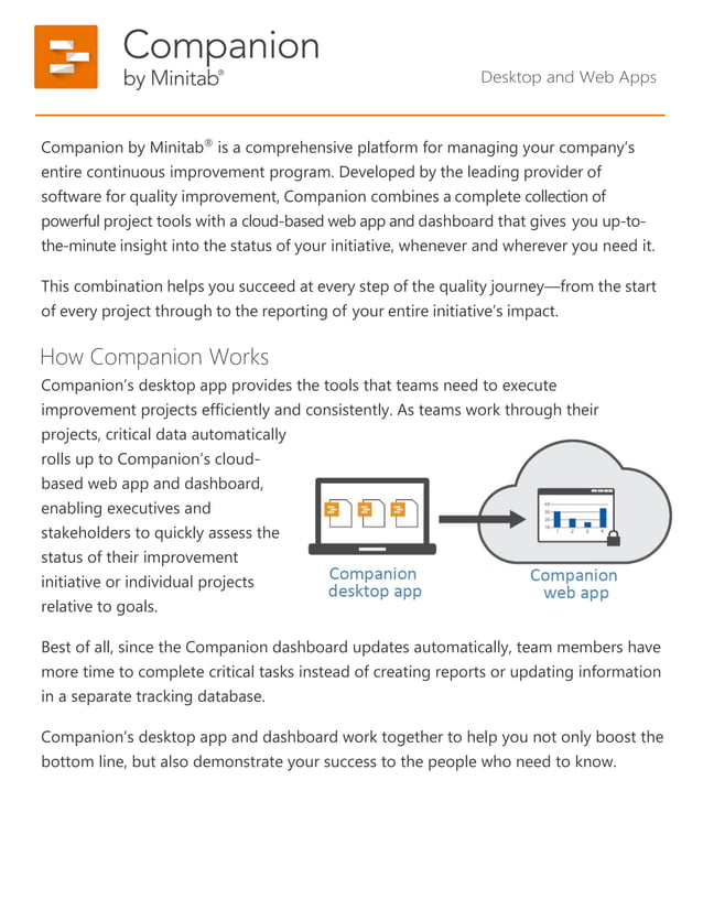 Companion by Minitab - Desktop App | PDF | Computer Software and ...