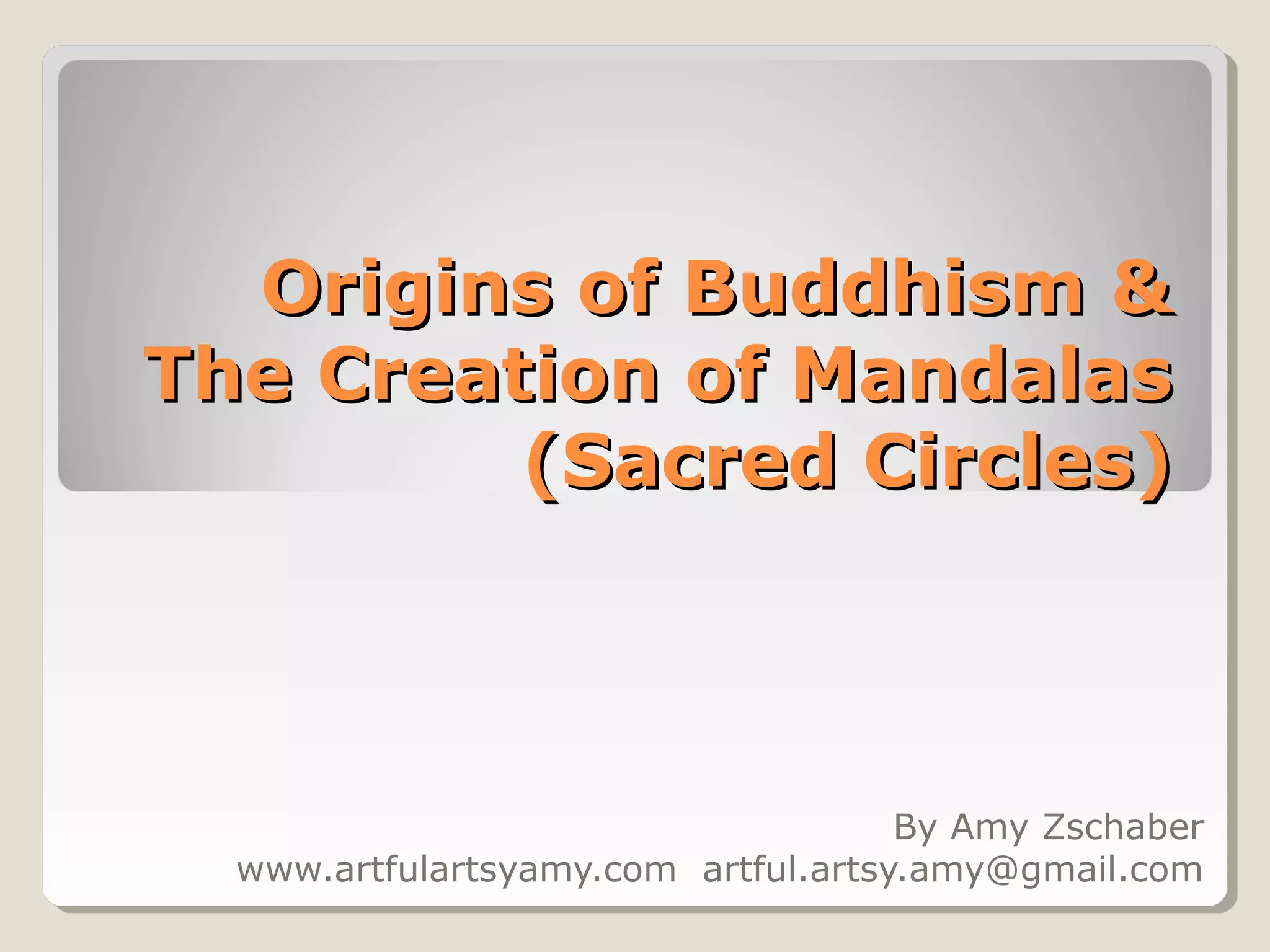 Companion guide of 6th grade buddhism mandalas | PPT | Drawing and ...
