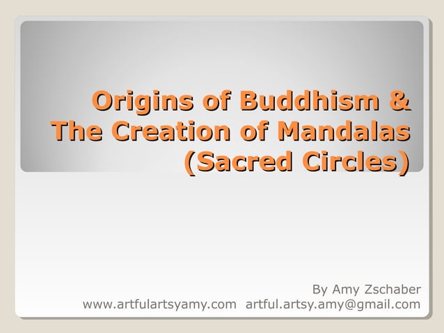 Companion guide of 6th grade buddhism mandalas | PPT | Drawing and ...