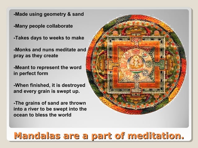 Companion guide of 6th grade buddhism mandalas | PPT | Drawing and ...