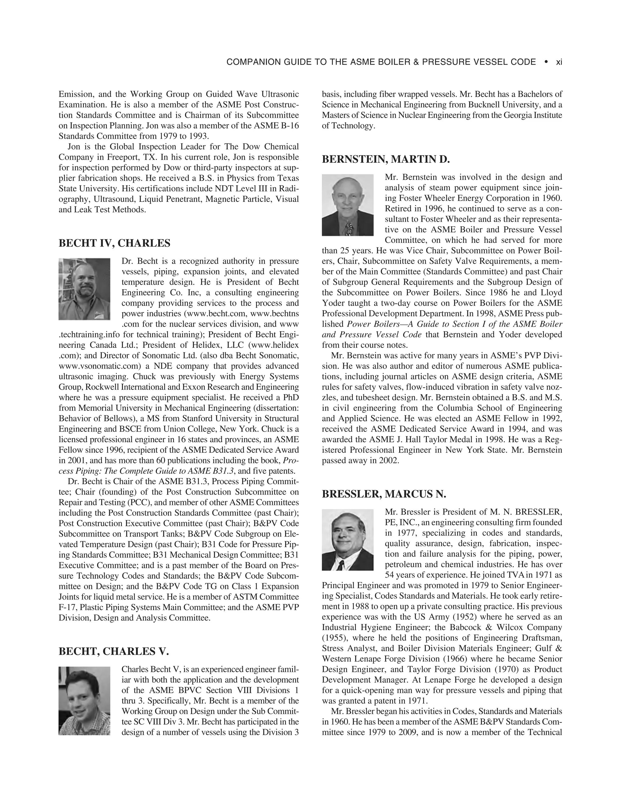 Companion Guide to the Asme Boiler & Pressure Vessel Codes. Vol. 1 ...