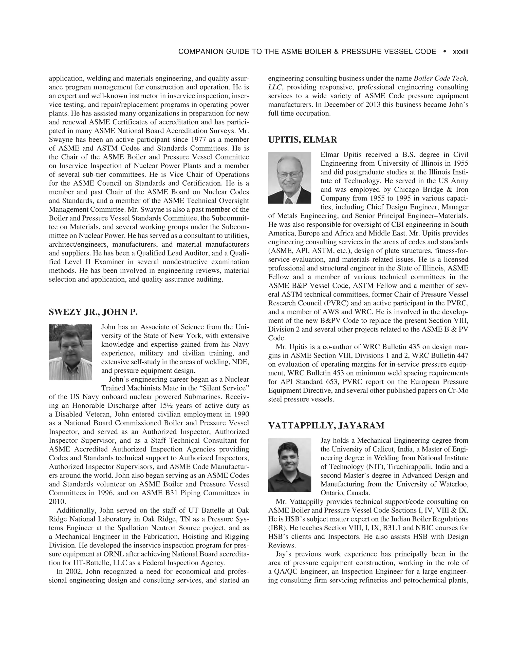 Companion Guide to the Asme Boiler & Pressure Vessel Codes. Vol. 1 ...