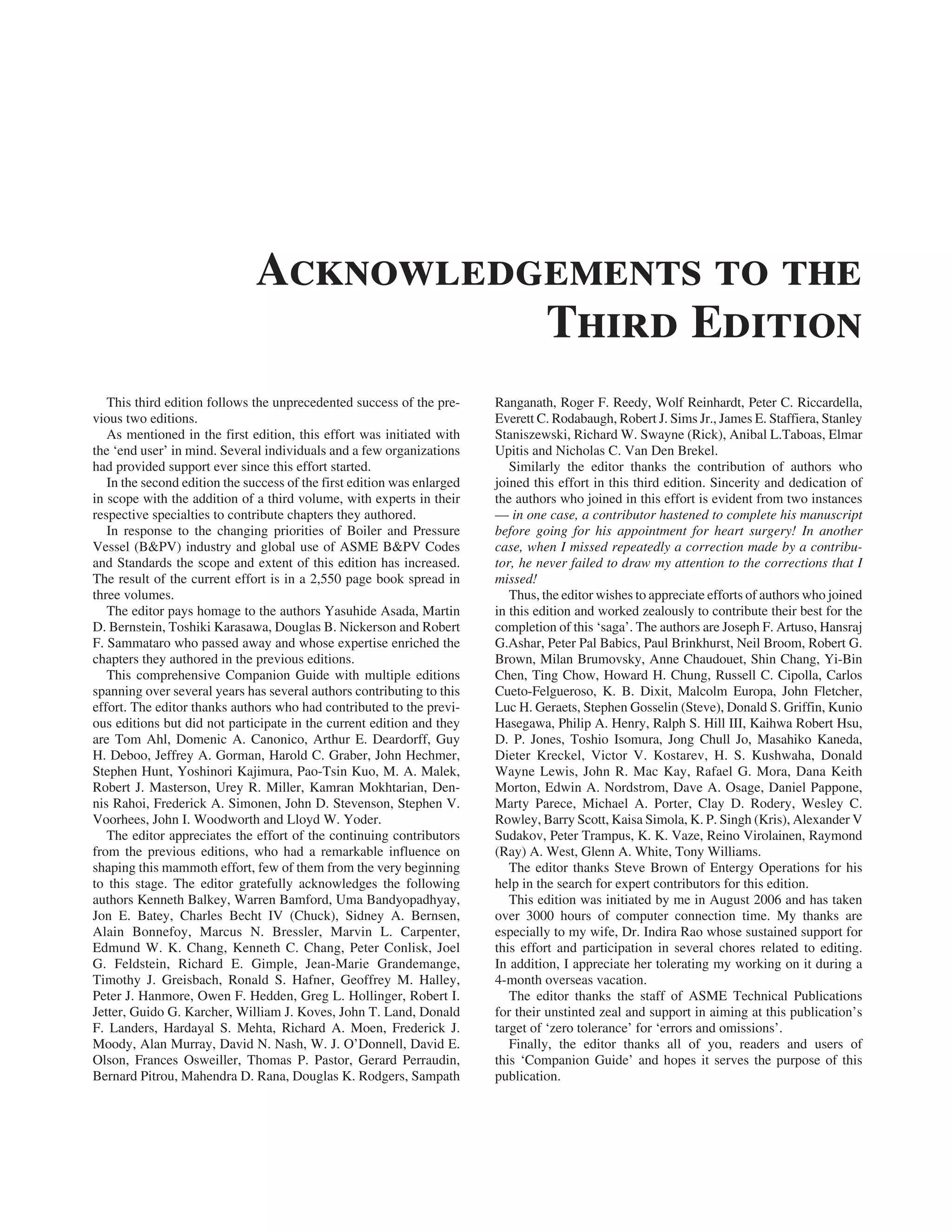 Companion Guide to the Asme Boiler & Pressure Vessel Codes. Vol. 1 ...